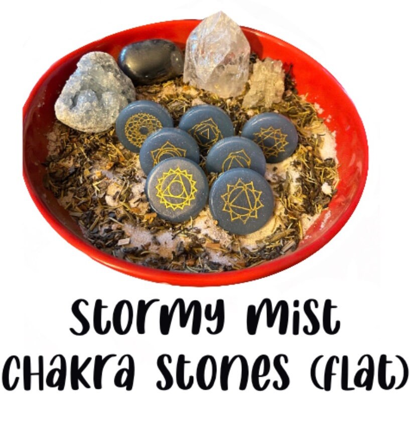Resin Chakra Stones - Etsy