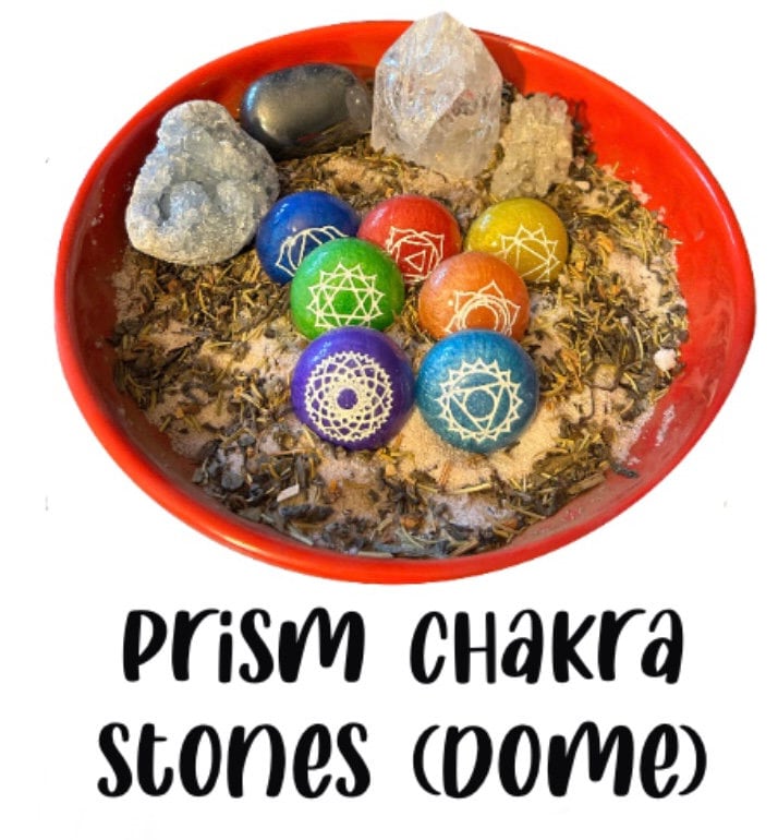 Resin Chakra Stones - Etsy