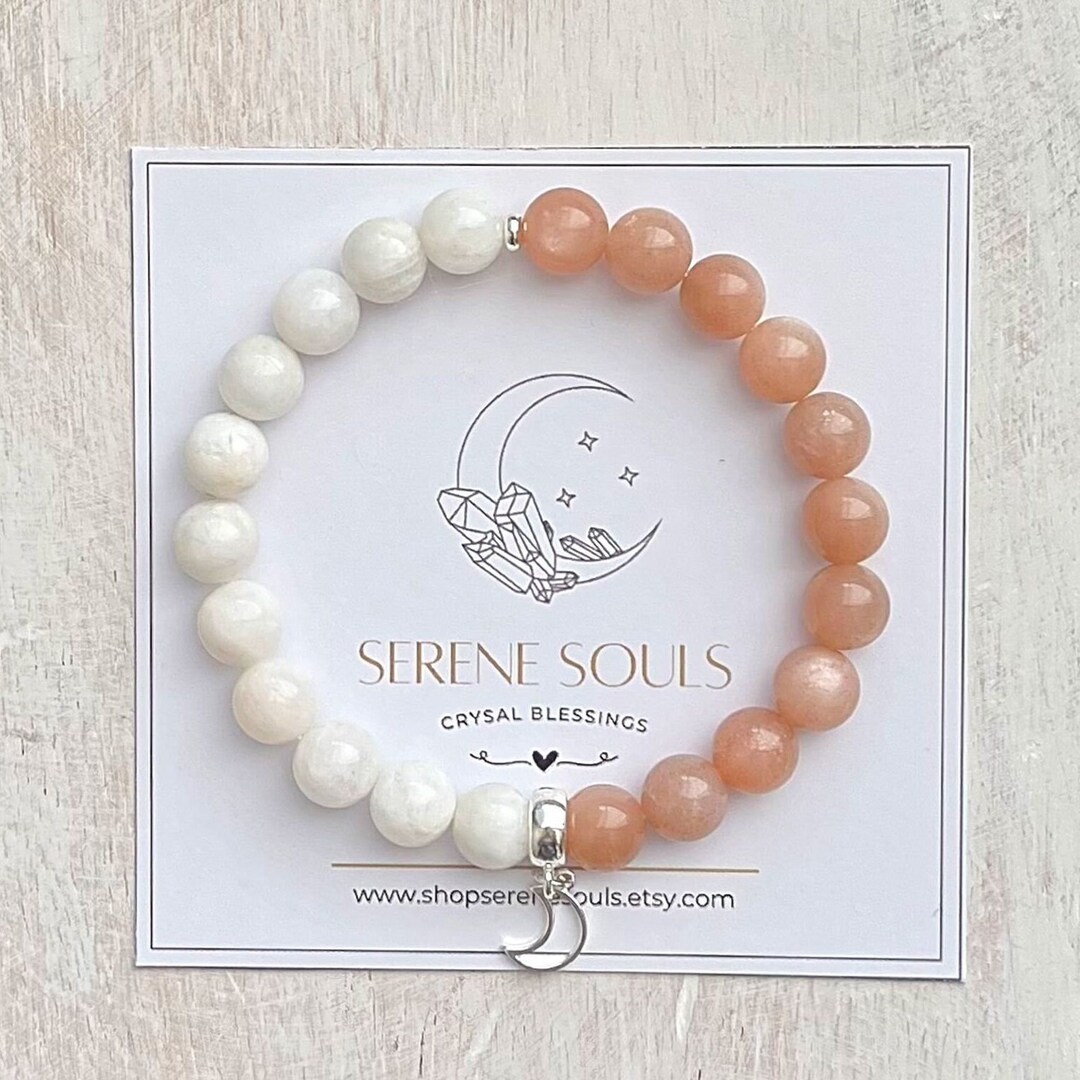 Sun & Moon Optimism and Inspiration Good Fortune Heightens Intuition Sunstone and Moonstone ...
