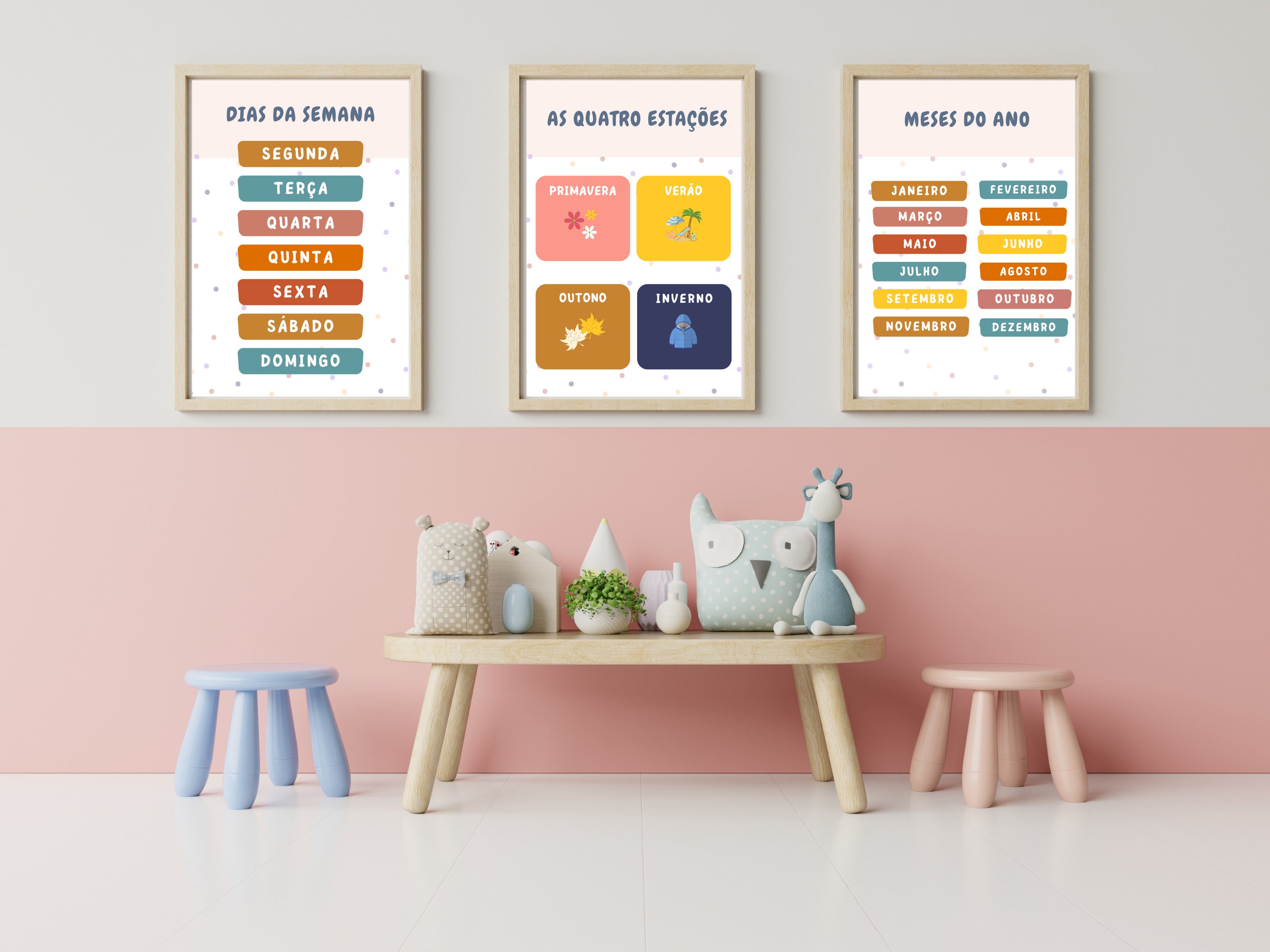 MEGA BUNDLE: Portuguese - English Homeschooling Posters and Sheets - Etsy