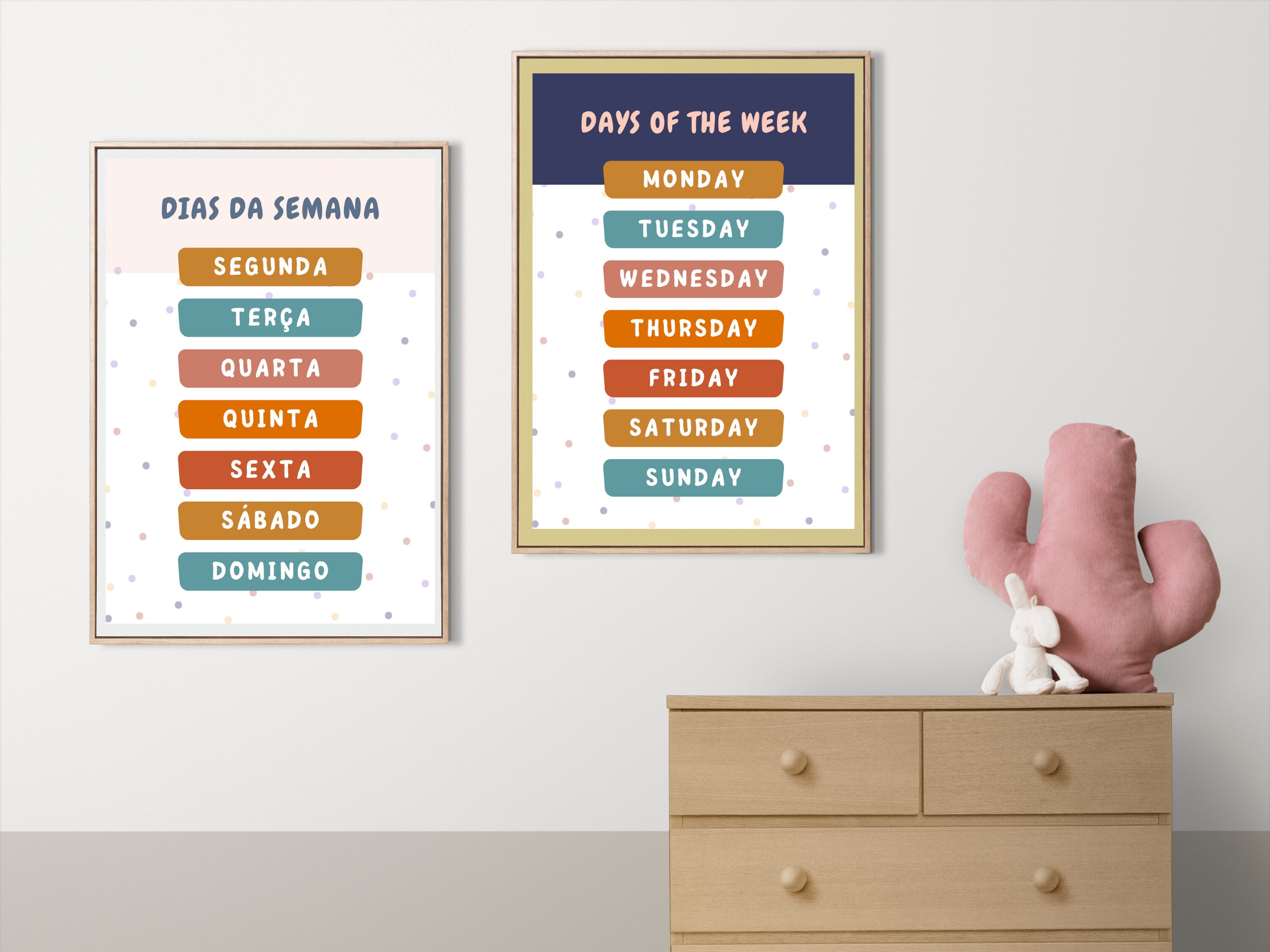 MEGA BUNDLE: Portuguese - English Homeschooling Posters and Sheets - Etsy