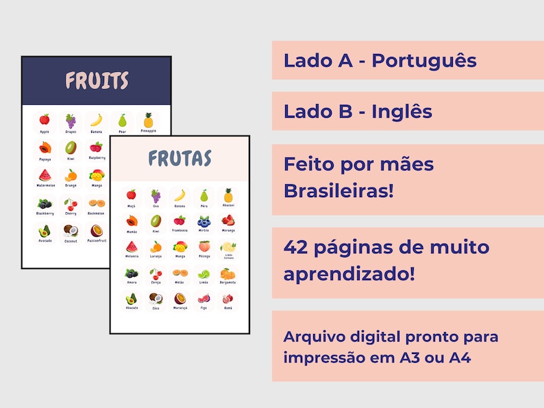 MEGA BUNDLE: Portuguese - English Bilingual Homeschooling Posters and ...