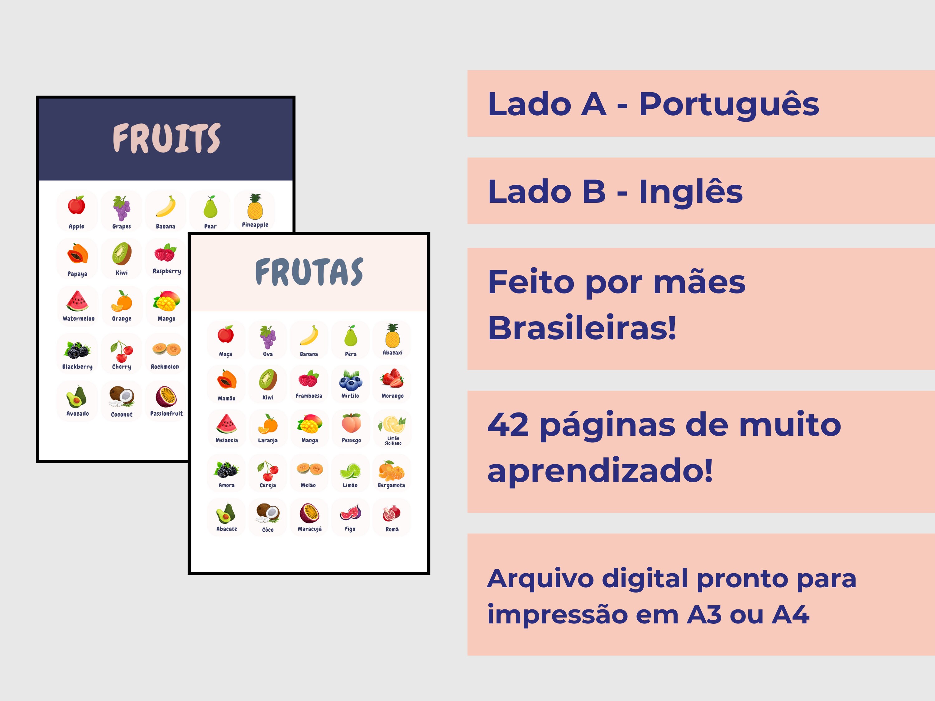 MEGA BUNDLE: Portuguese - English Homeschooling Posters and Sheets - Etsy