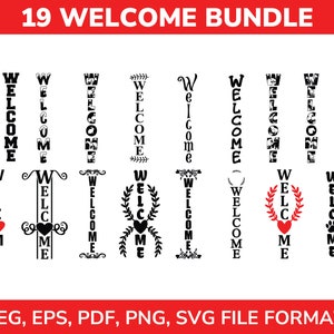 Welcome SVG Bundle | Welcome Sign Svg | Home Svg | Farmhouse Svg ...