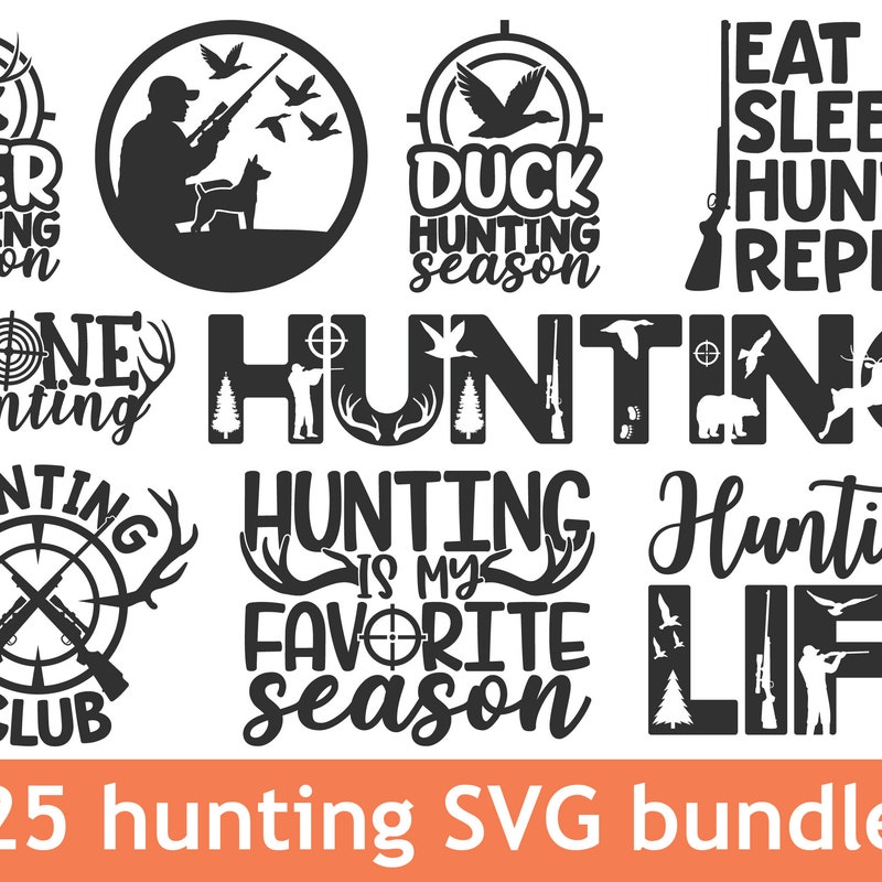 Hunting Svg - Etsy