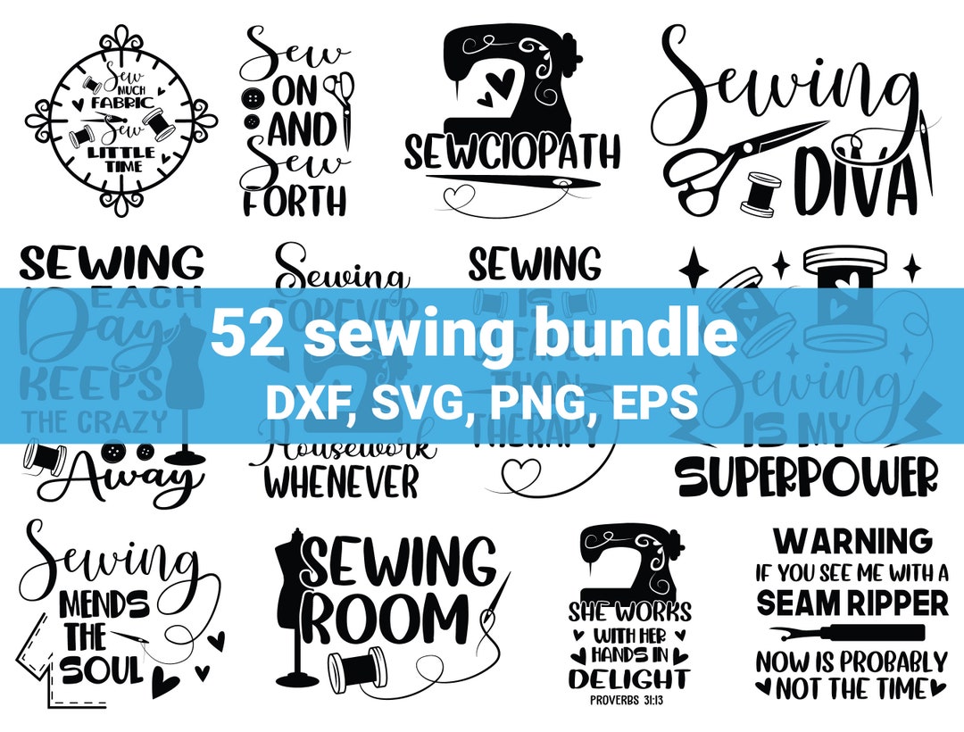 Sewing Quotes Svg |sewing SVG Bundle | Sewing SVG | Sewing Machine SVG ...