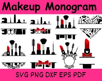 Makeup Svg Beauty Svg Cosmetics Svg Eyelashes Svg Beauty - Etsy