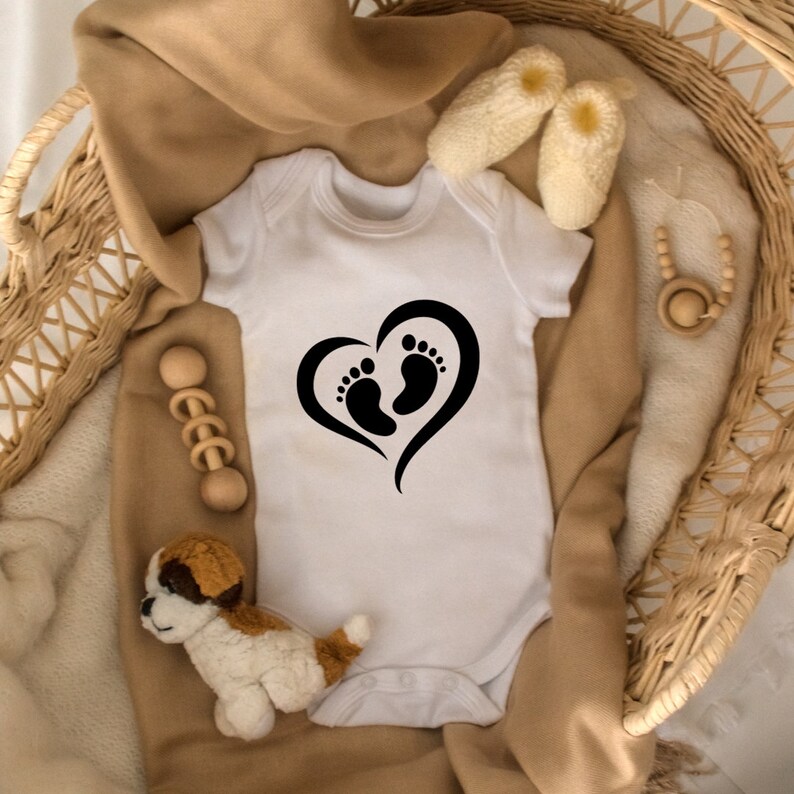 Baby Feet Svg Bundle, Newborn Baby Svg, Baby Gift Feet, Baby Shower SVG ...