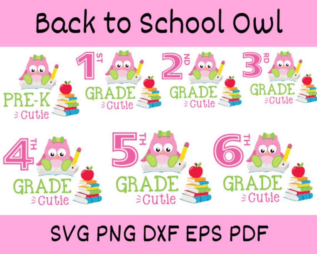 Back to School Owl SVG, School Svg Bundle, Teacher SVG, Students SVG ...