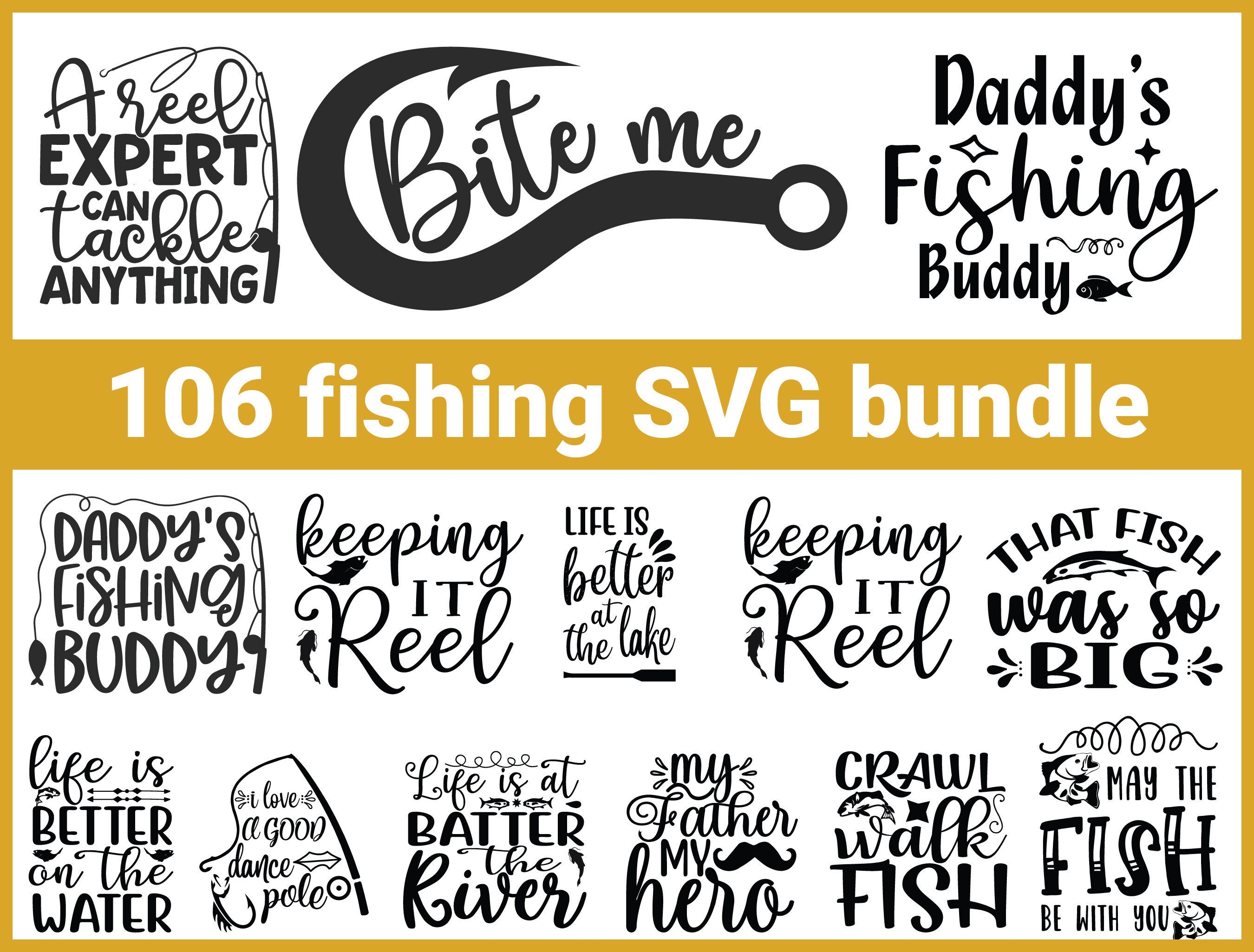 Fishing Svg Fishing Svg Bundle Fishing Svg for Cricut - Etsy Australia