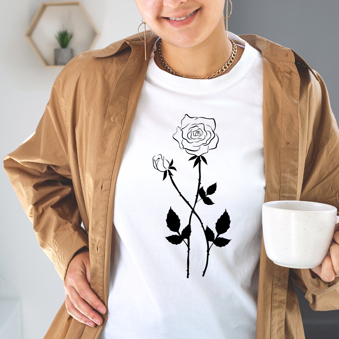 ROSE SVG Bundle, Rose Clipart Bundle, Flowers Svg, Rose Svg Bundle ...