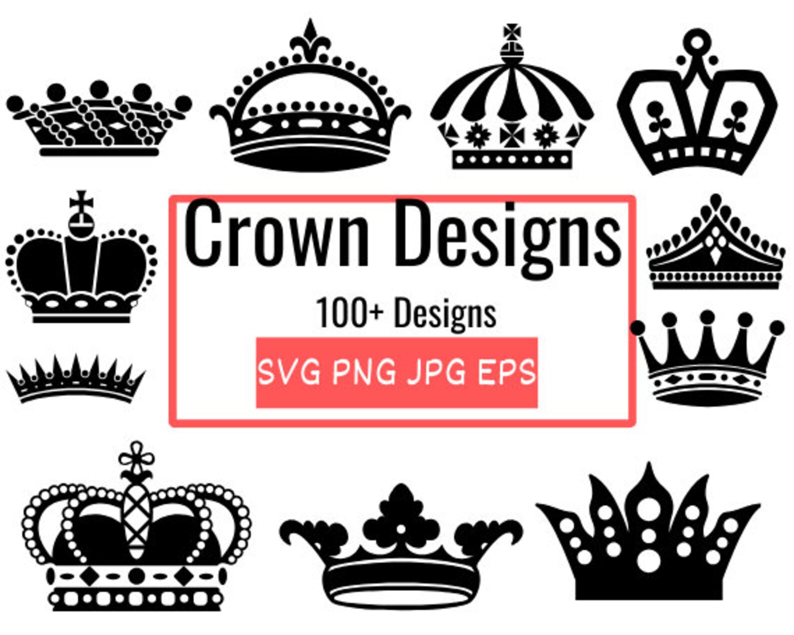 Royal Crown SVG File, Crown Svg, King Crown SVG, Queen Crown SVG ...