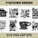 Funny Kitchen SVG Bundle - Dxf - Png - Eps - Ai - Fcm - Cricut ...