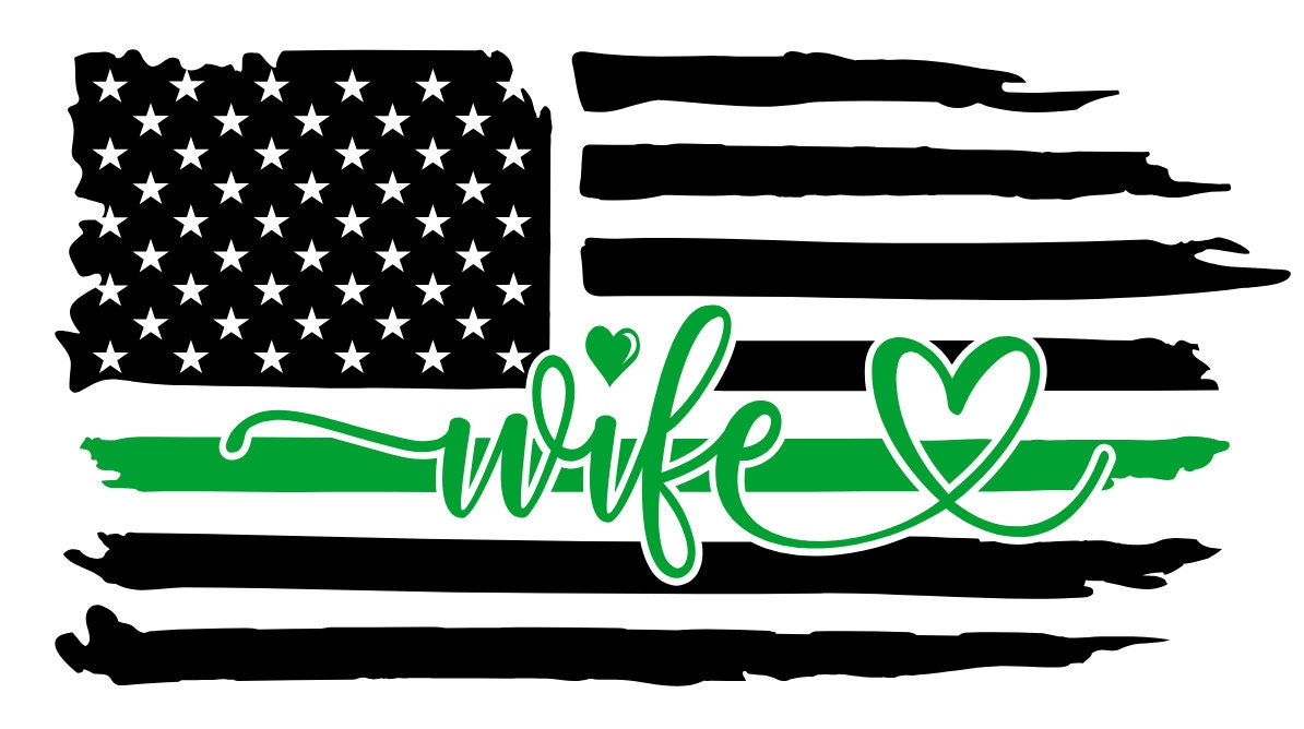 Thin Green Line United States Svg Bundle , Park Ranger Svg, Vector ...