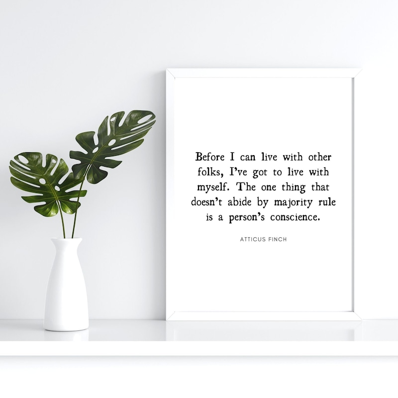 Atticus Quote - Etsy