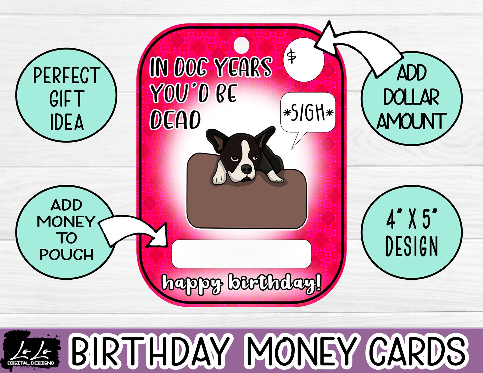 Birthday Money Holder, Printable Money Card, Old Age Money Card, Funny ...