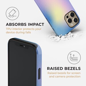 HARMONIC AURA Design Matte Phone Case | iPhone 16/15/14/13/12 Pro Max ...