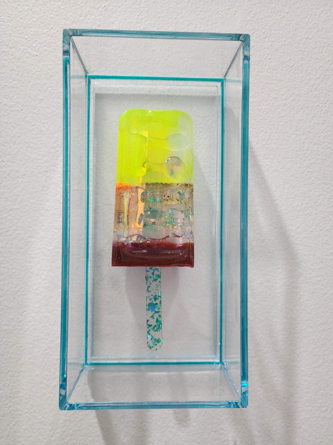 Popsicle Shadowbox Pop Art 8 X 4 X 2 - Etsy