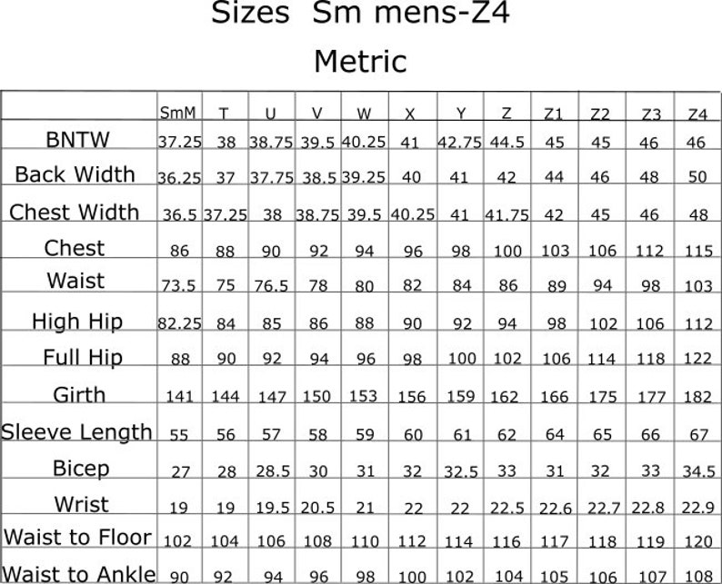 Boys & Mens "jaxon" All Round Standard Tunic Pattern. Sizes Multi 1 ...