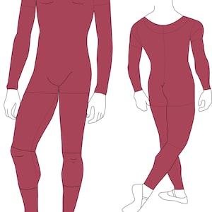 Unisex Unitard Pattern Sizes Multi 1 - Z (23 Sizes Included) - Etsy