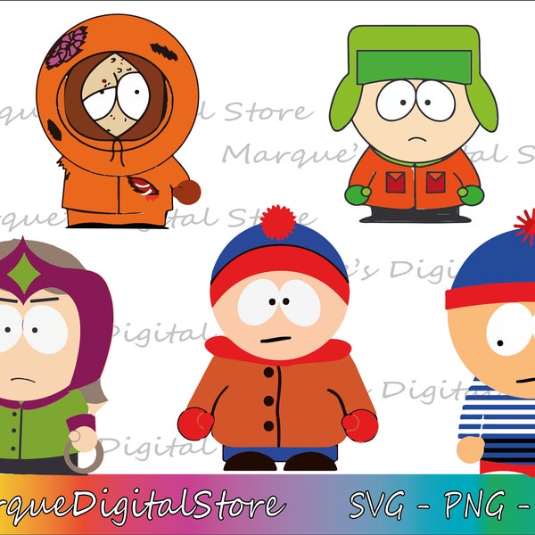 South Park Svg - Etsy