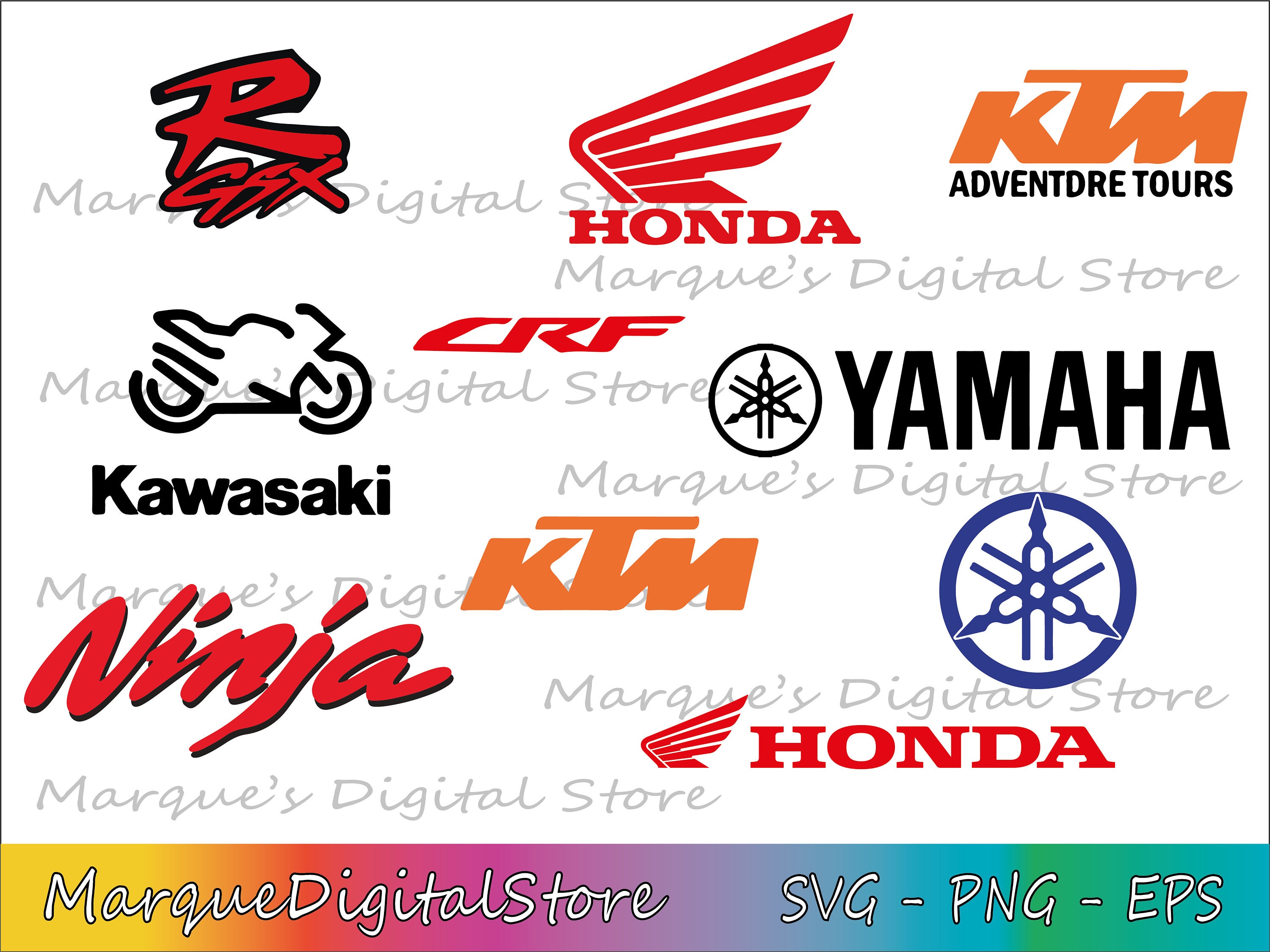 Motorcycle Logo Bundle SVG Digital File Motorcycle Svg - Etsy