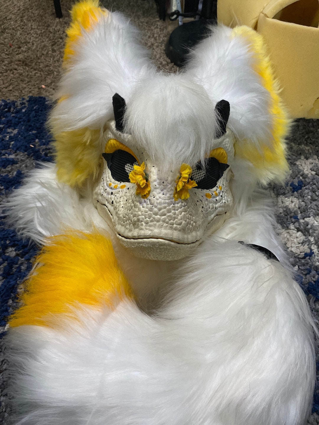Dino Mask/fursuit With Tail read Desc - Etsy Australia