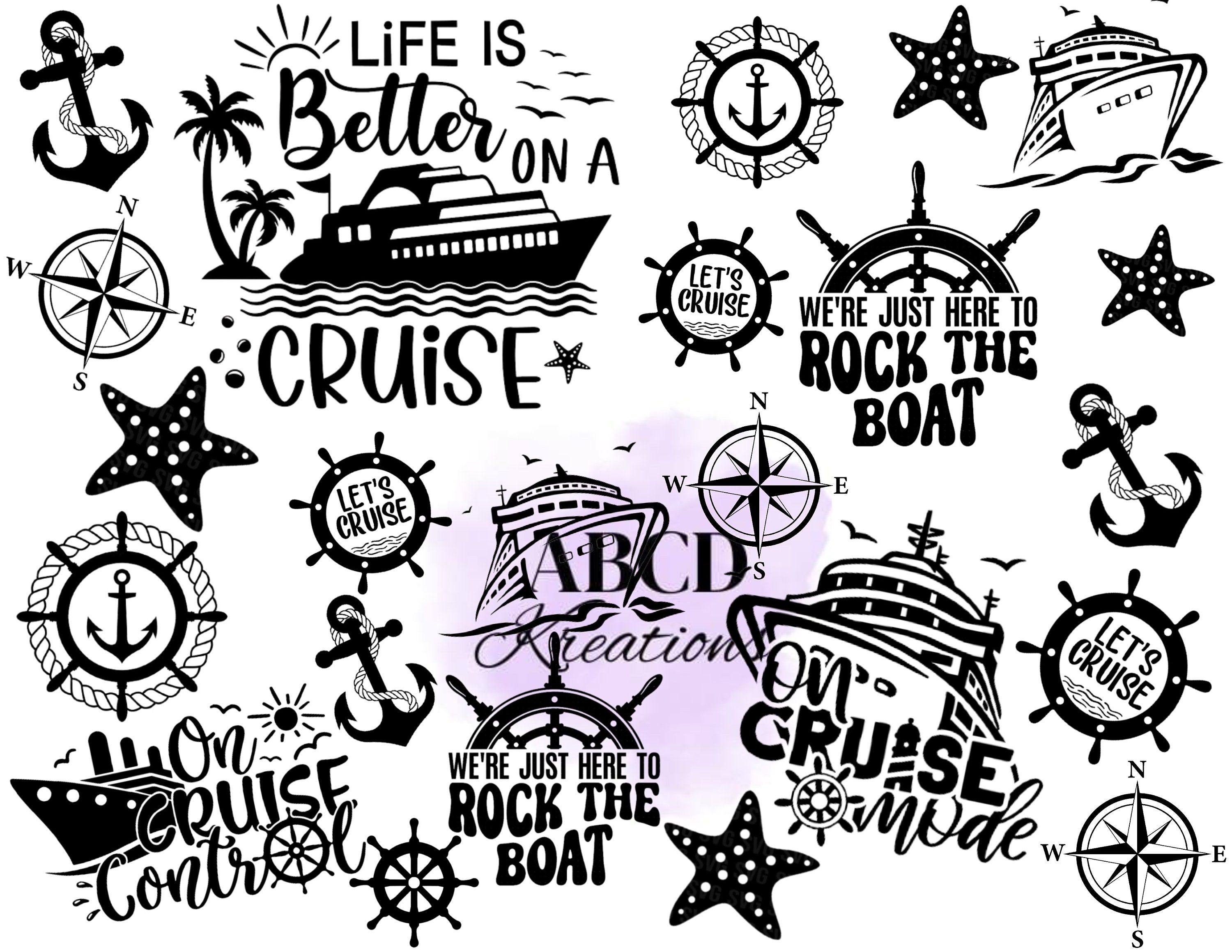 Cruise Ship Laser Files, Cruise Ship Svg, Cruise Ship Laser Svg, Cruise ...