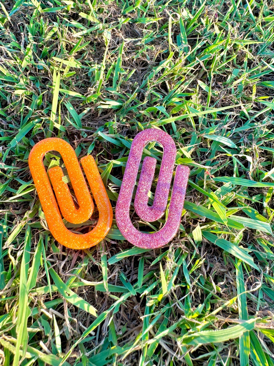 Paperclip Bookmarks, Glitter Bookmarks, Giant Paperclip, Giant ...