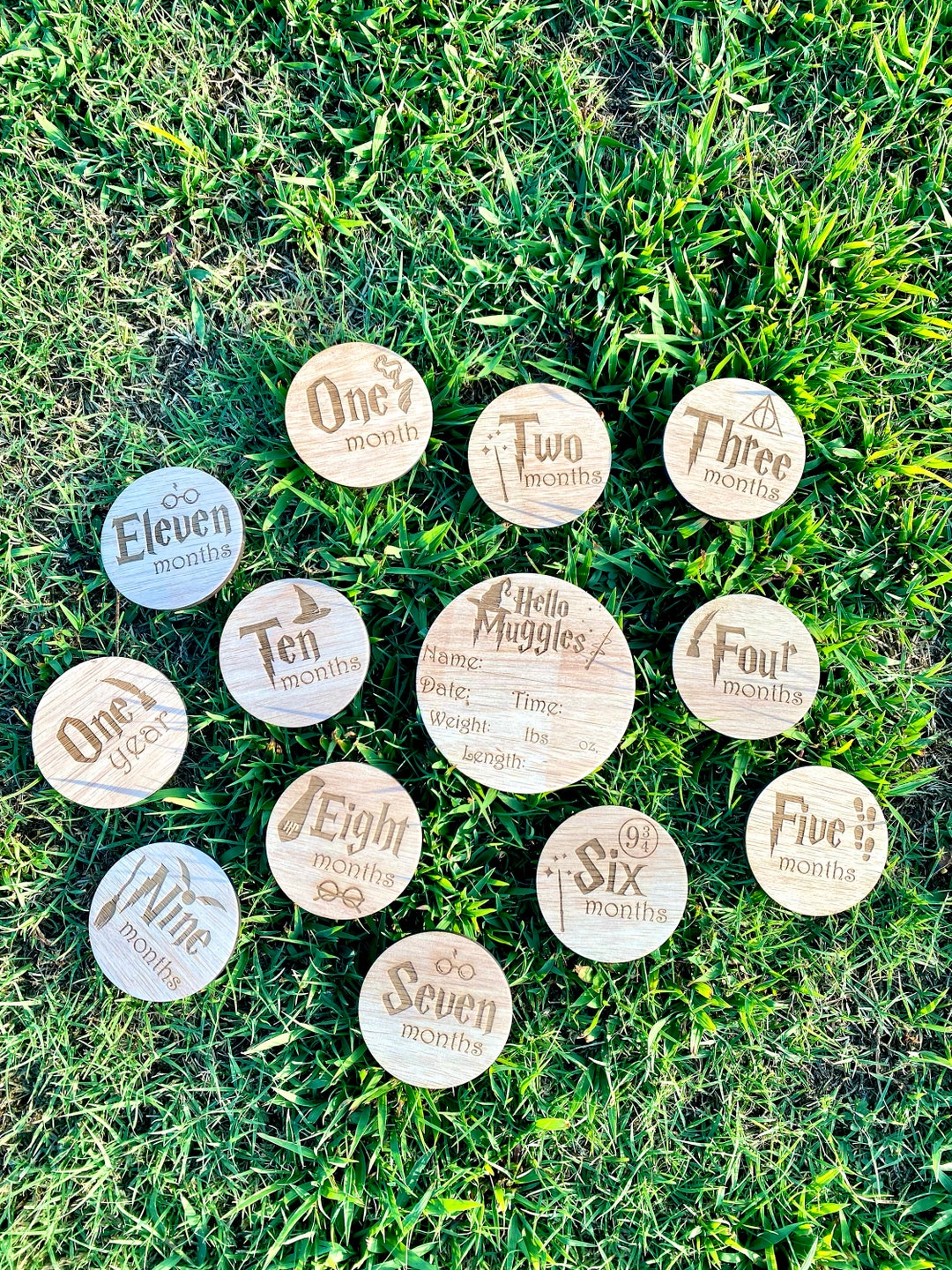 Wizard Potter Inspired Milestones, Baby Milestones, Babys Firsts, First ...