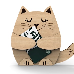 Cat Gift Card Holder, Gift Card Holder, Cat Lovers Gifts, Cat Gifts ...