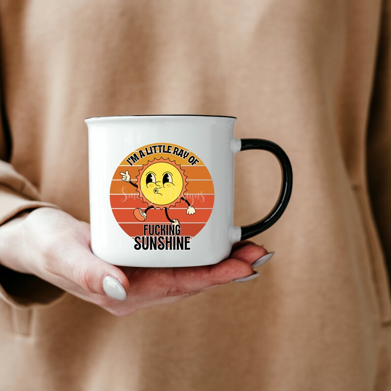 I'm A Little Ray of Sunshine SVG PNG JPEG Funny Sarcastic Adult Humor ...