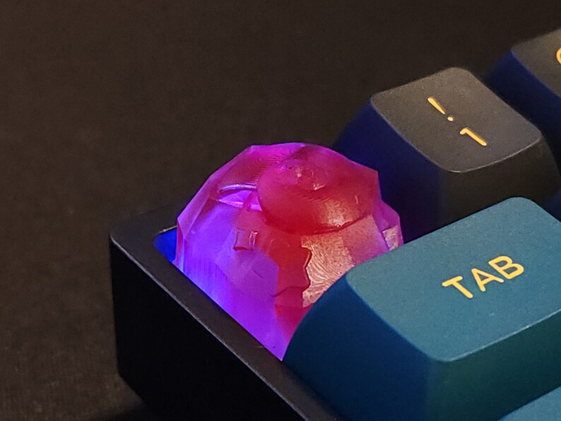 Animal Crossing Fossil RGB Custom Artisan Keycap - Etsy