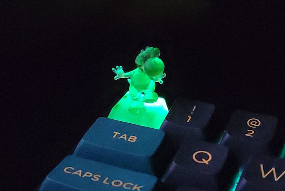 Yoshi RGB Custom Artisan Keycap - Etsy