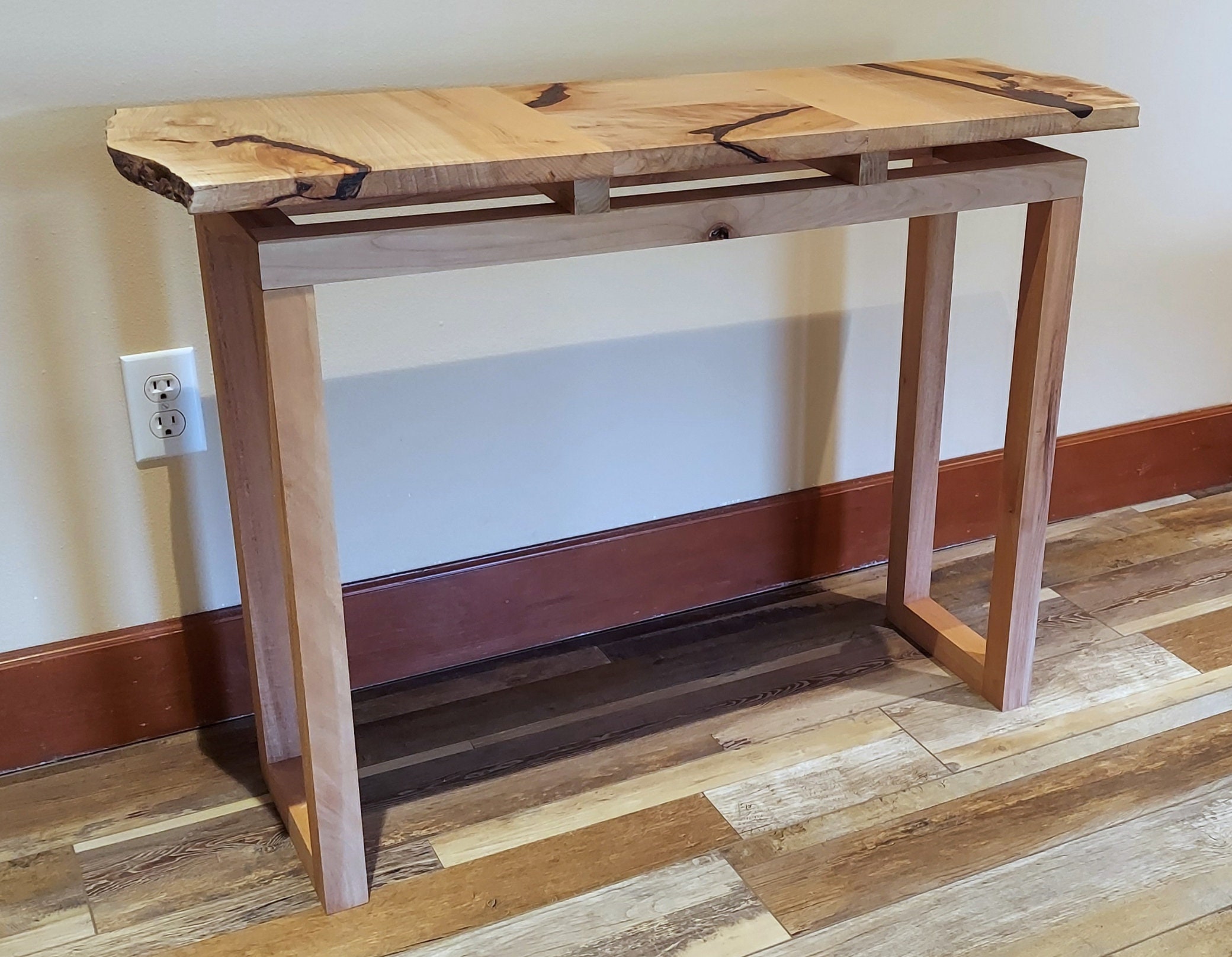 Spalted Maple Console Table - Etsy