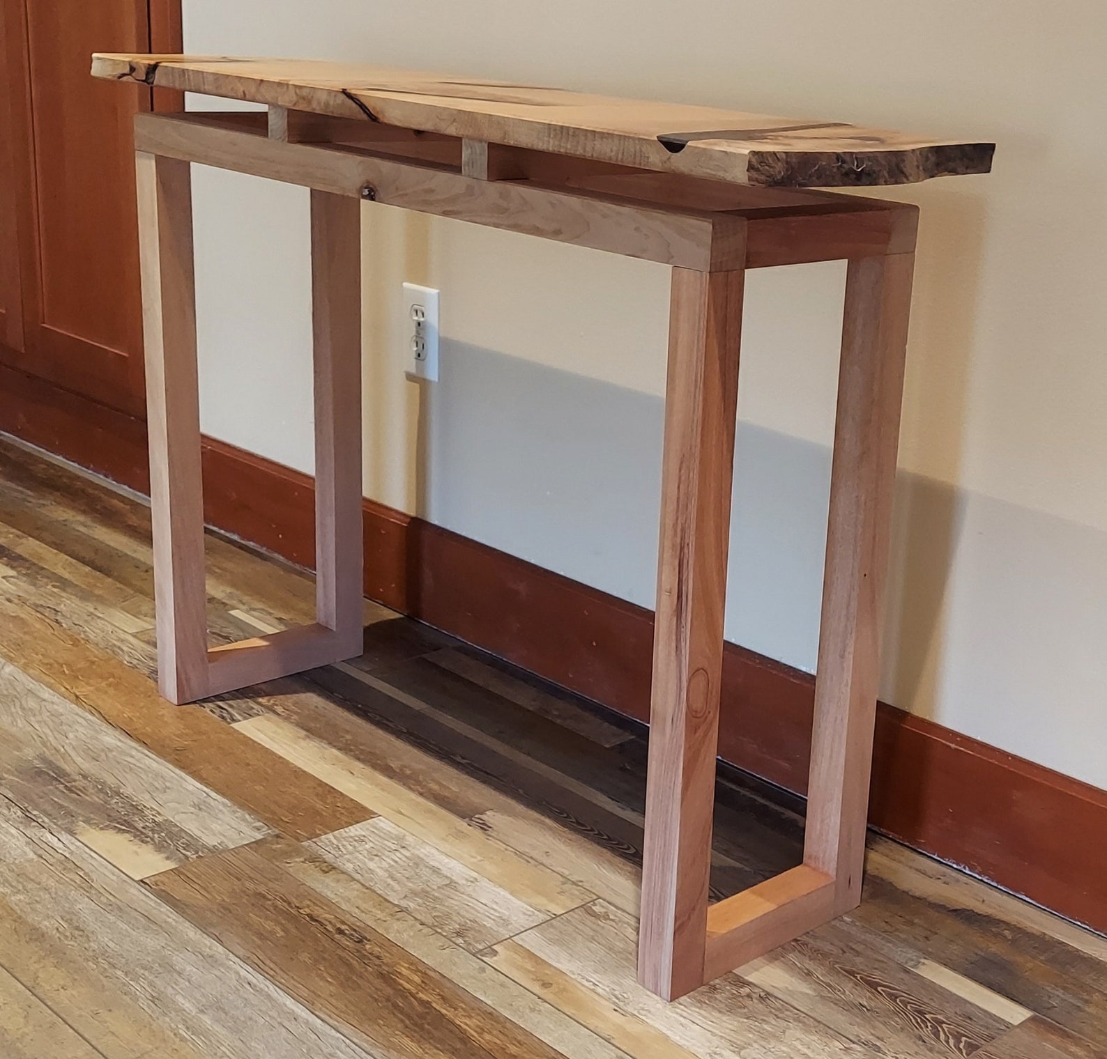 Spalted Maple Console Table - Etsy