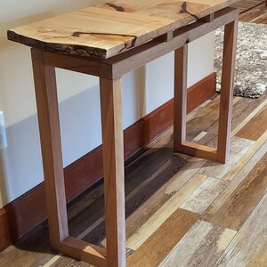 Spalted Maple Console Table - Etsy