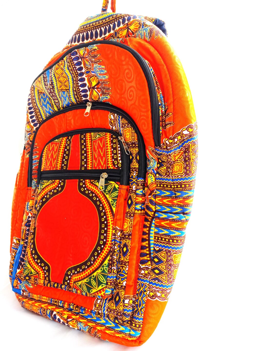 DC1 African Ethnic Tribal Large African Print Backpack for Boys and ...