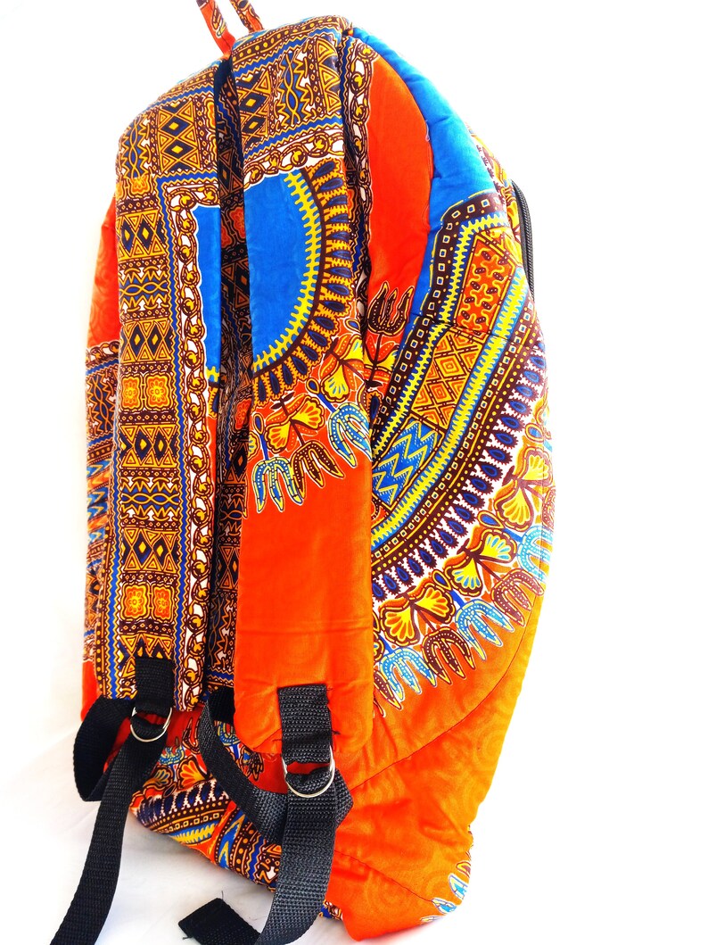 DC1 African Ethnic Tribal Large African Print Backpack for Boys and ...