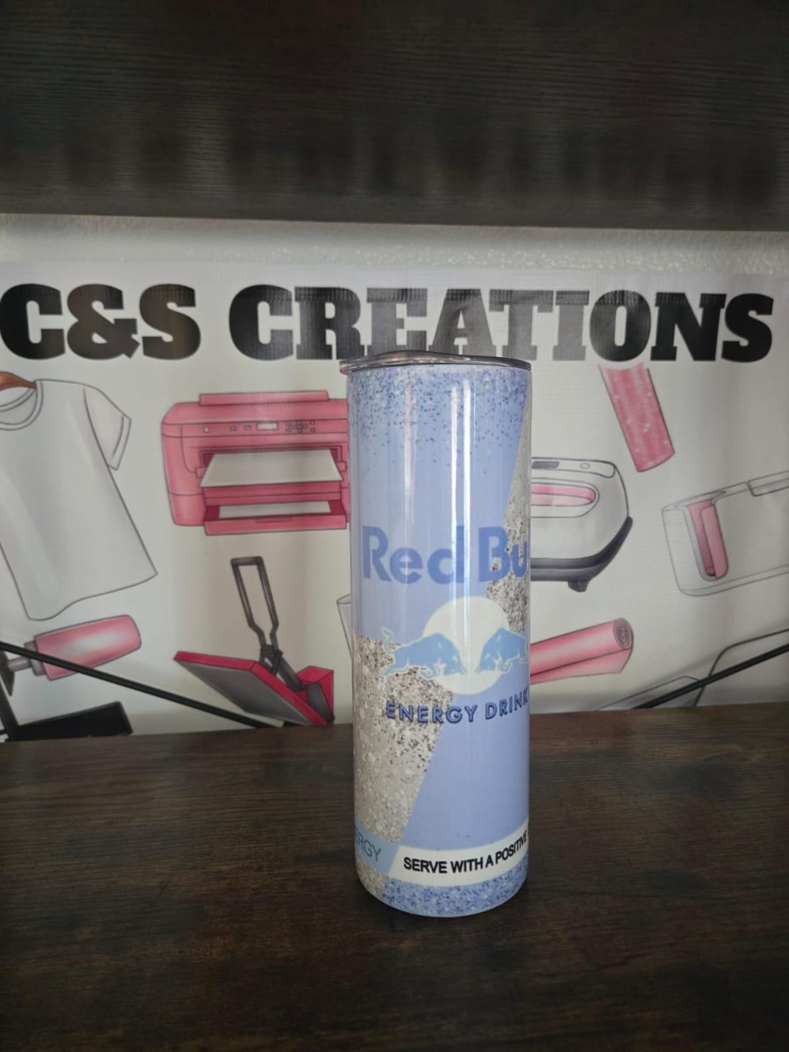 Redbull Custom 20 Oz - Etsy