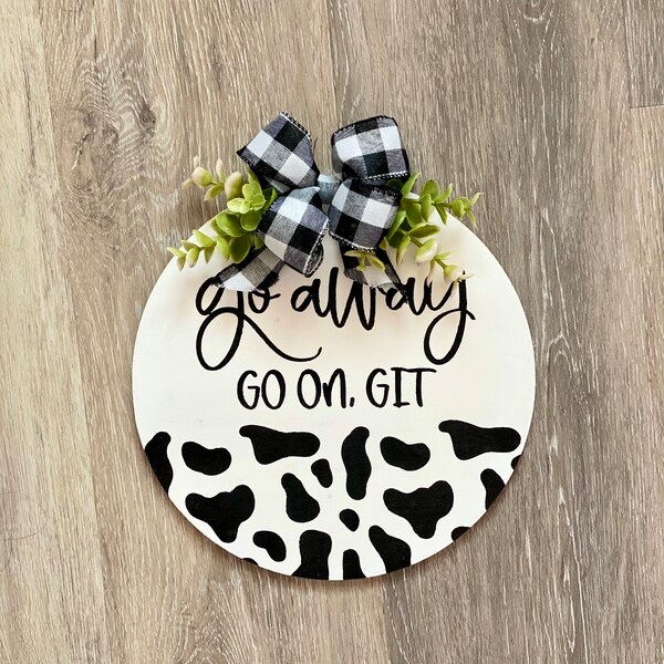 Go on Git Wall Decor - Etsy