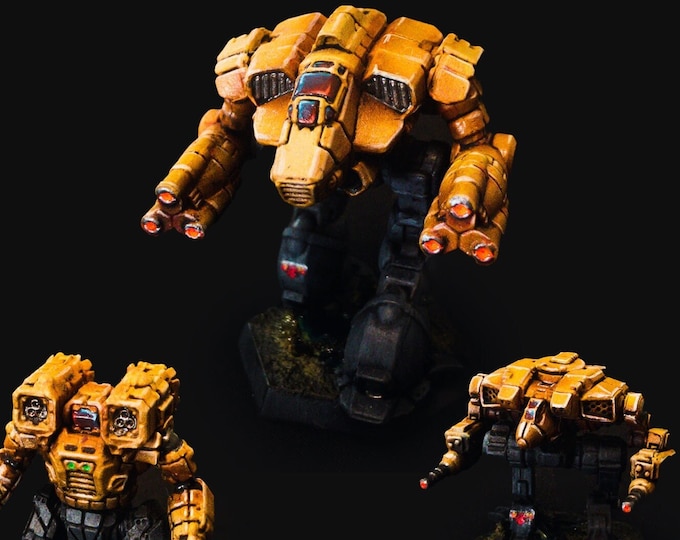 Battletech Clan Wolf Beta Galaxy Mech Miniatures | Hand Painted ...