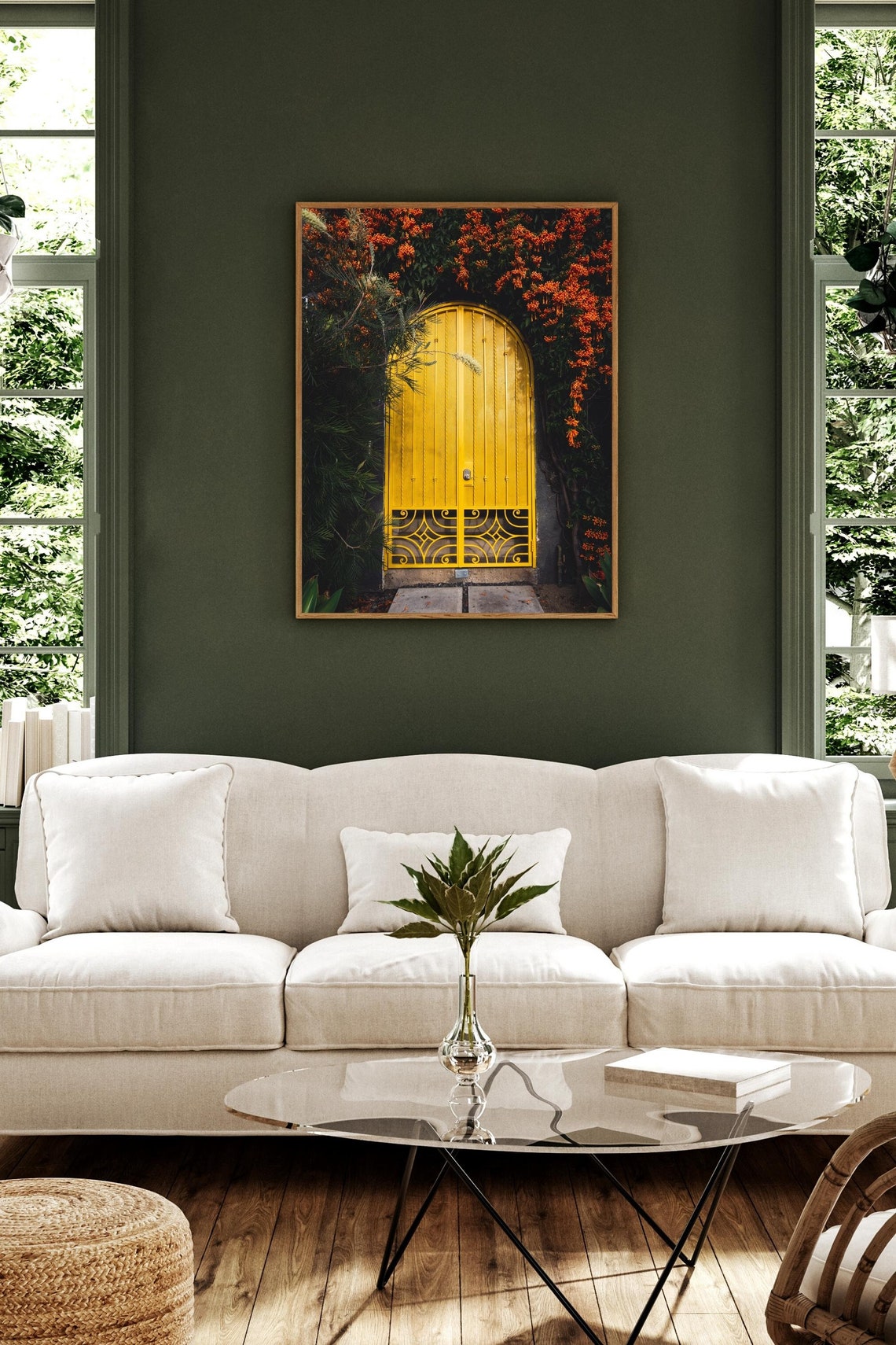 Printable Yellow Door Photo Digital Instant Download Poster - Etsy
