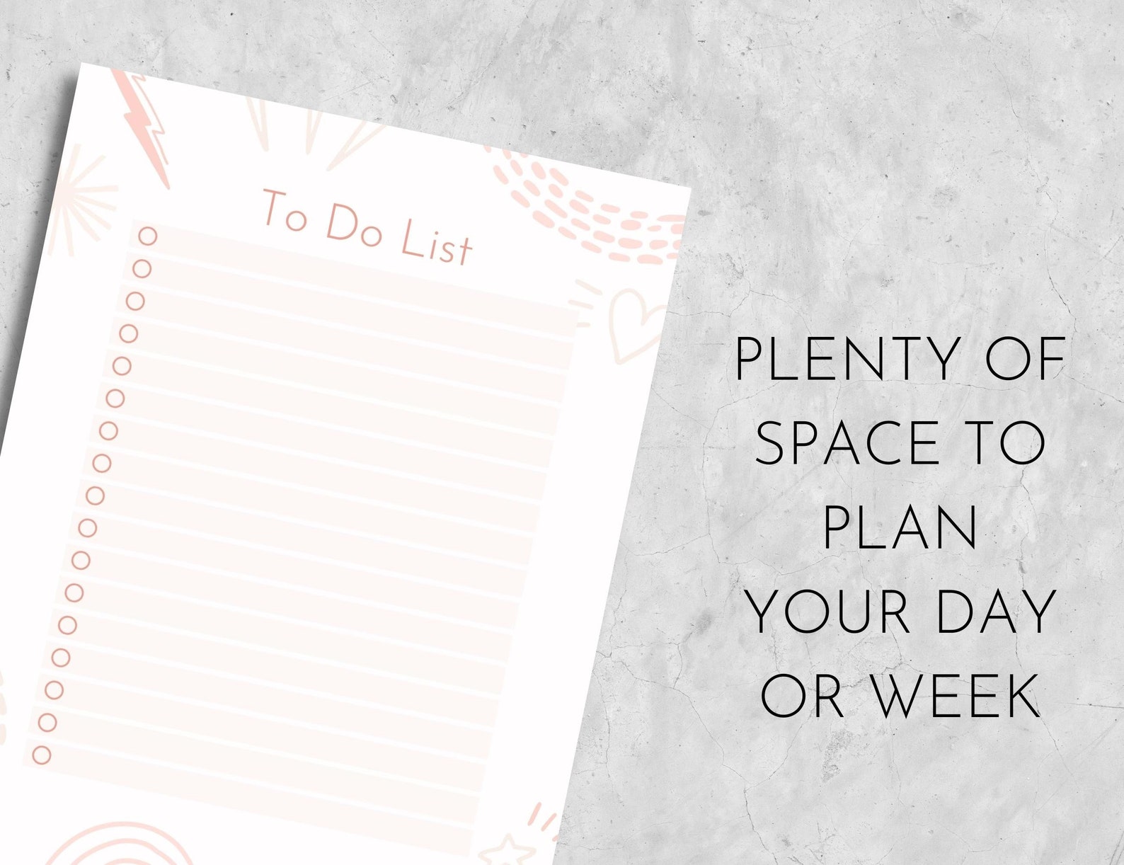 Girl Power to Do List Printable To-do List Digital Download for Girls ...