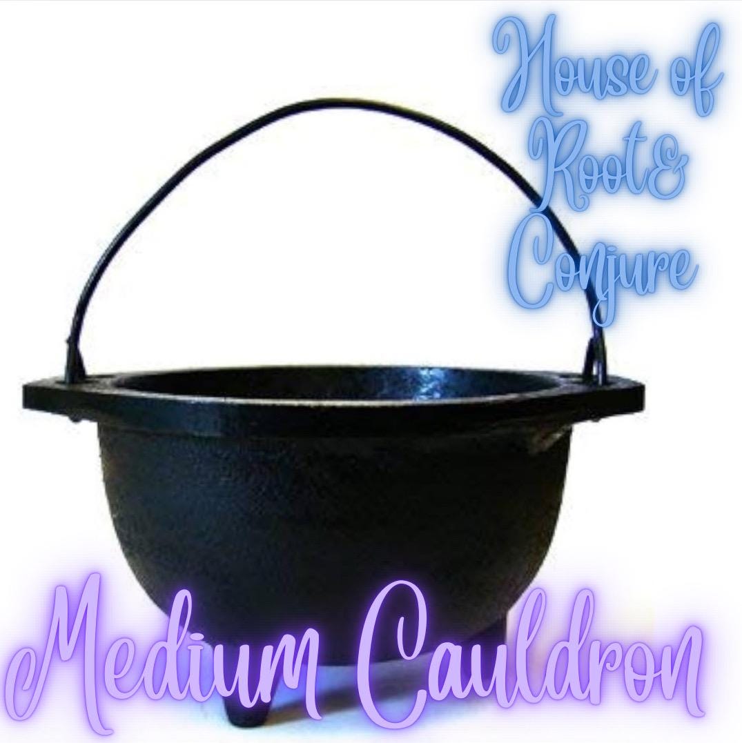 Medium Cast Iron Cauldron Kit - Etsy