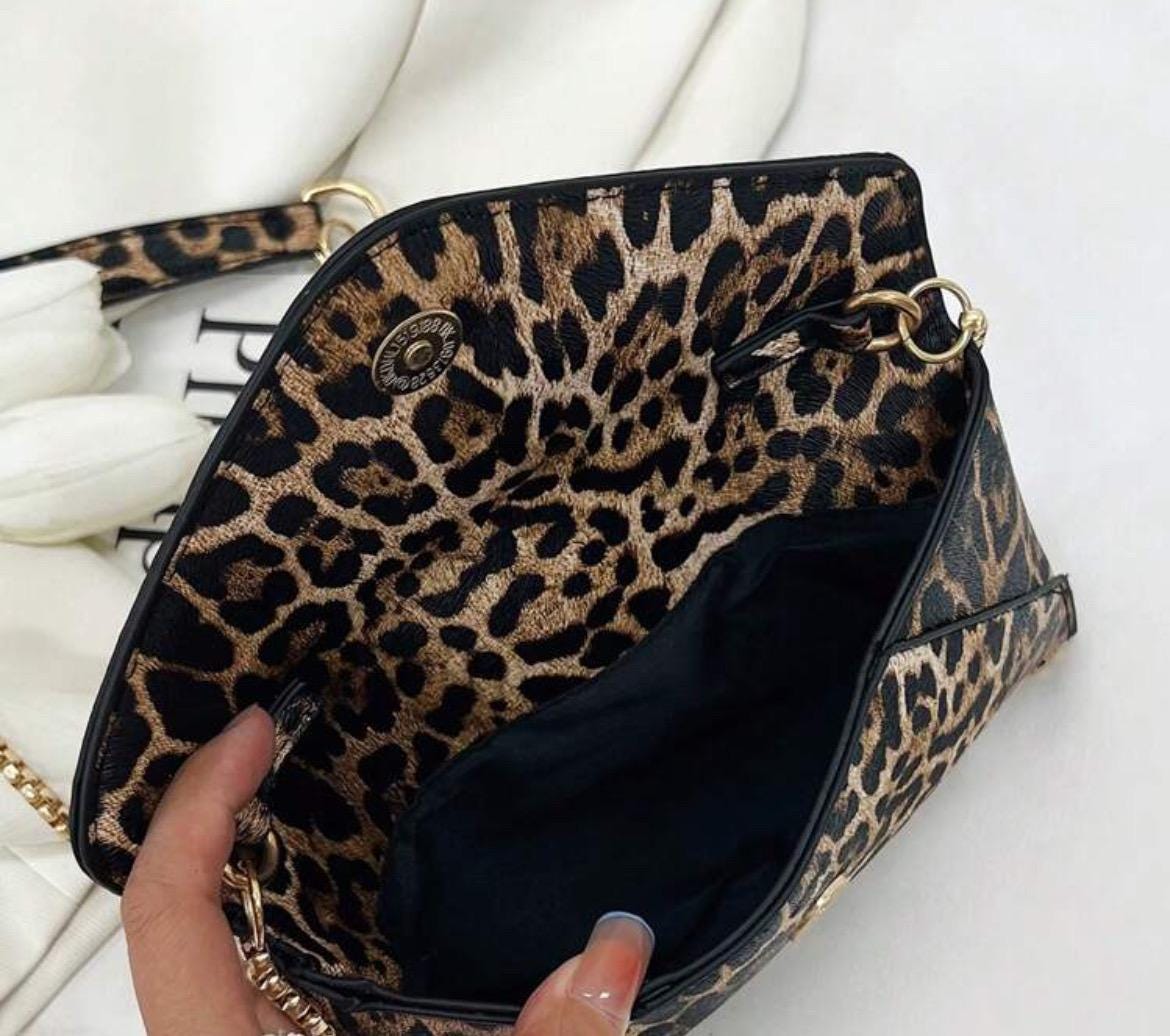 Animal Print Handbag Cheetahpurse Leopard Purse - Etsy