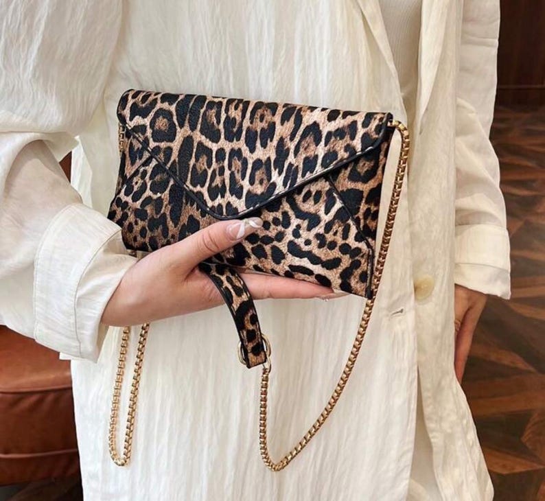 Animal Print Handbag Cheetahpurse Leopard Purse - Etsy