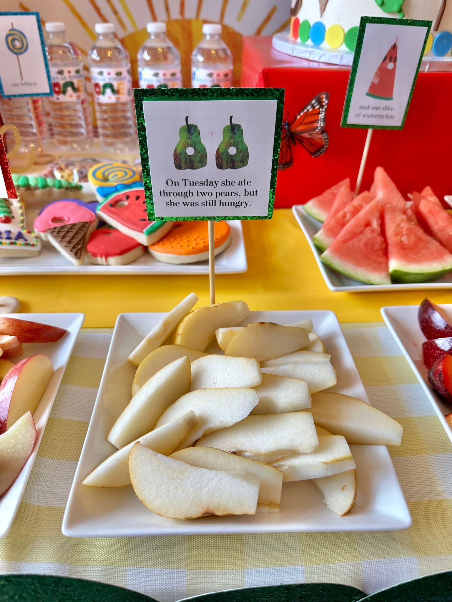 Very Hungry Caterpillar Food Labels