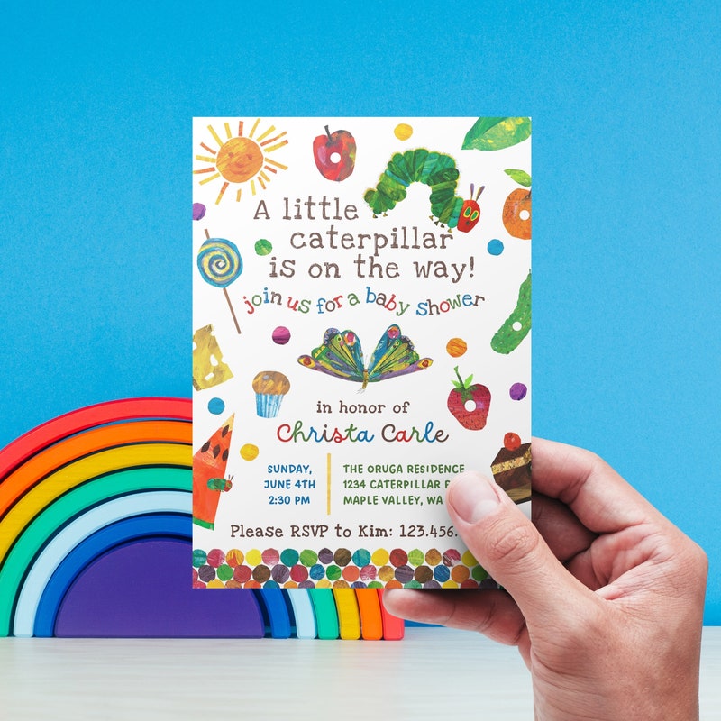 Rainbow Caterpillar - Etsy