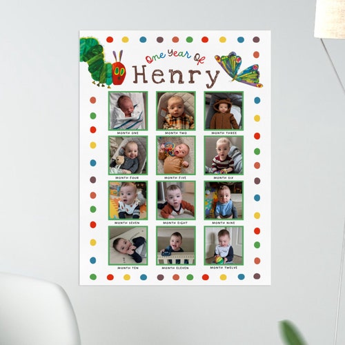 Very Hungry Caterpillar First Birthday Invitation Birthday - Etsy